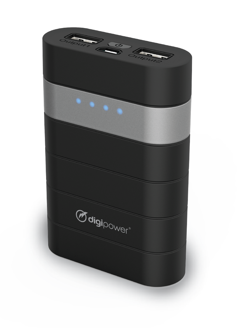 10,400mAh Powerbank with 2amp dual USB ports – Digipower