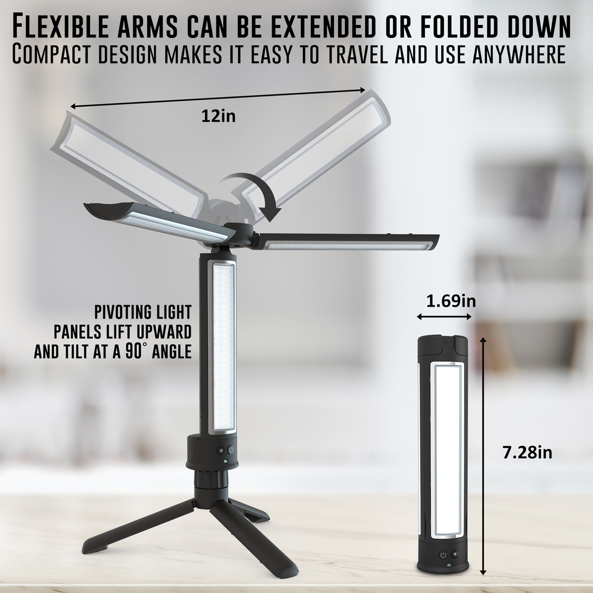 Trimate Video Call Vlogging Light With Wireless Magnetic Remote – Digipower