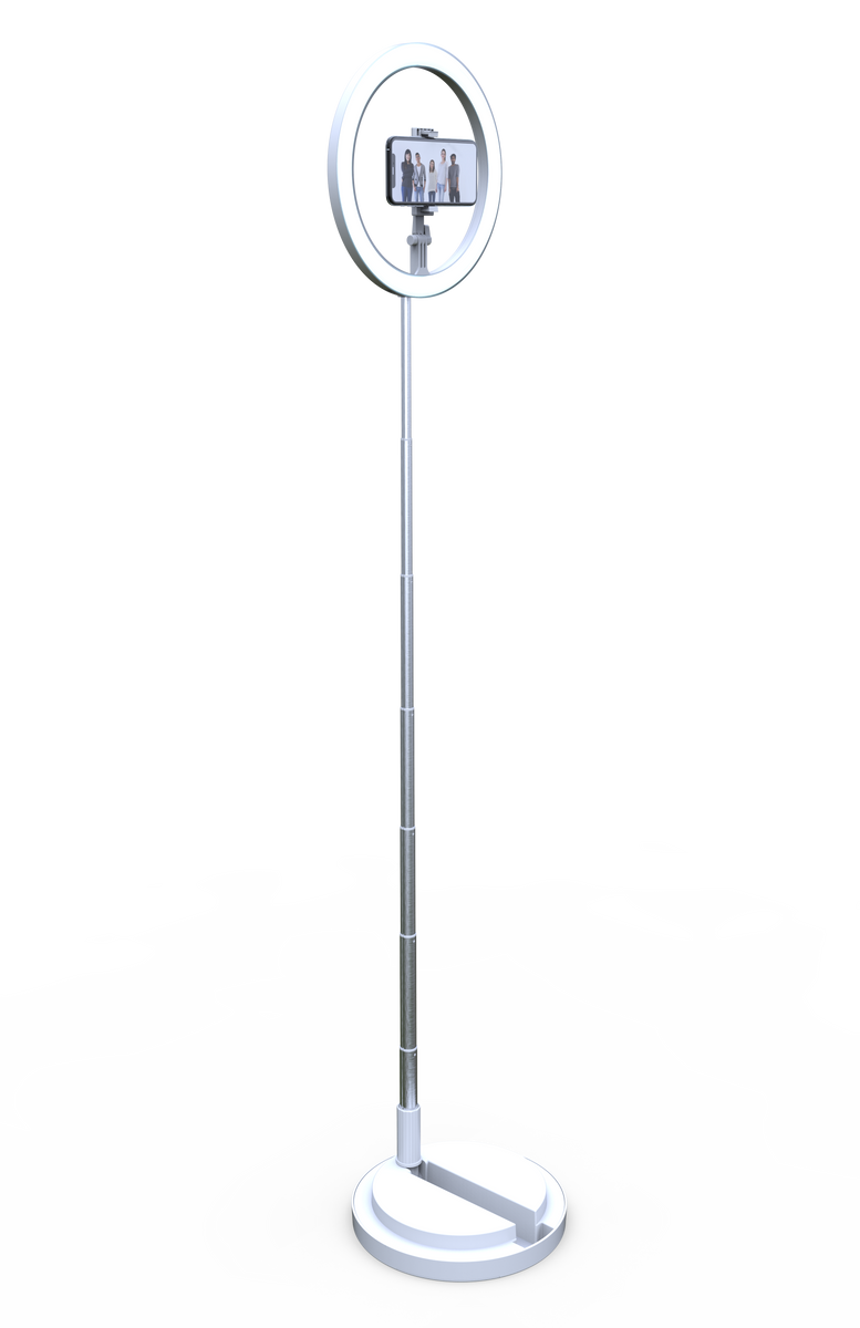 The Invisilight 11.3" Foldable Ring Light with 120 LEDs – Digipower